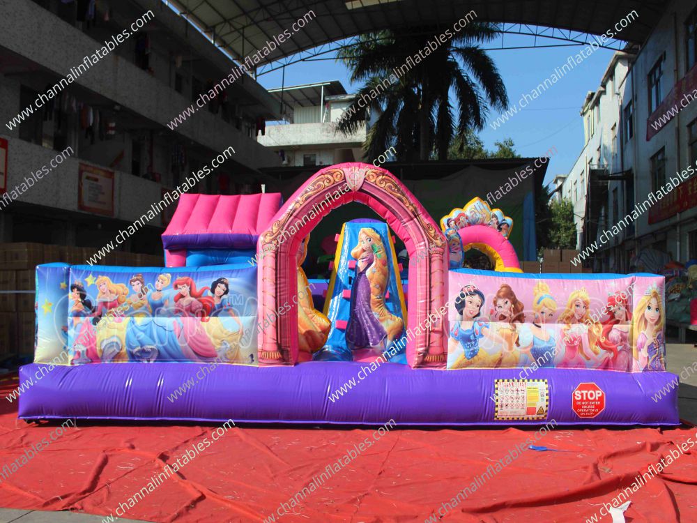 Princess Inflatable Playground - Channal Inflatables