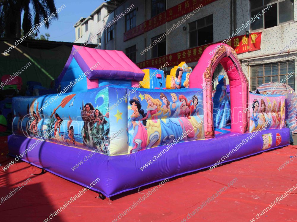 Princess Inflatable Playground - Channal Inflatables