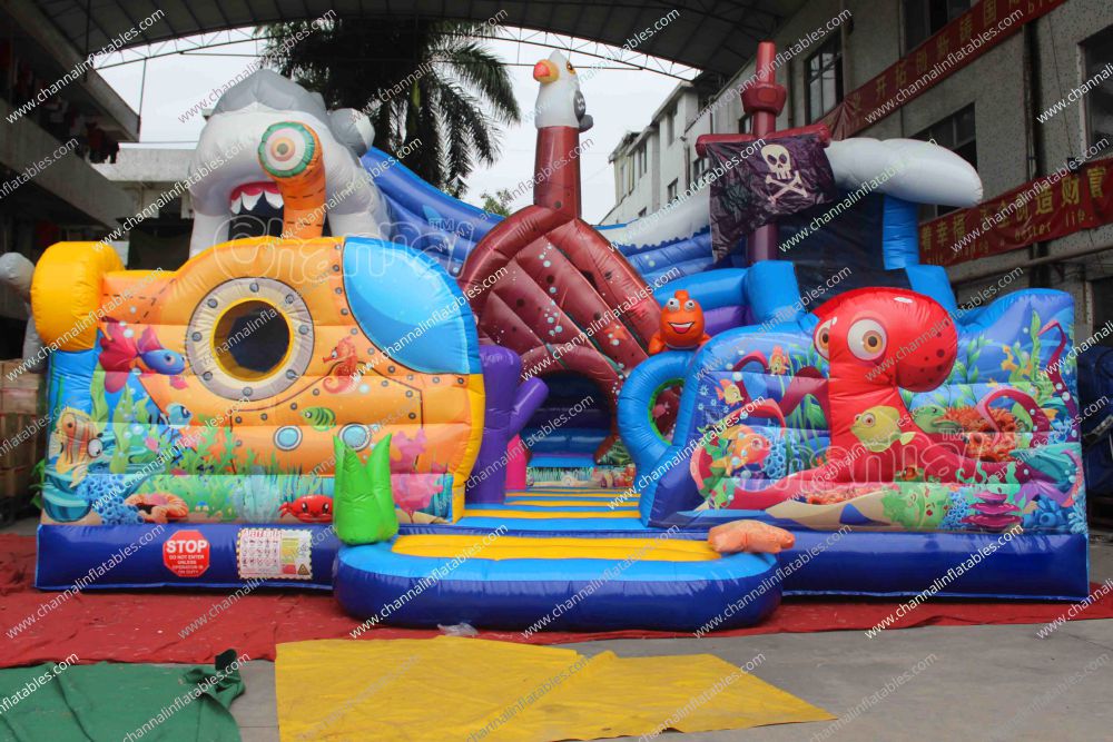 Underwater Inflatable Playground - Channal Inflatables