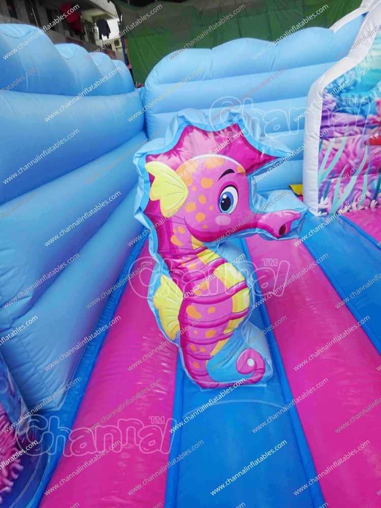 Ocean Pearl Inflatable Playground - Channal Inflatables