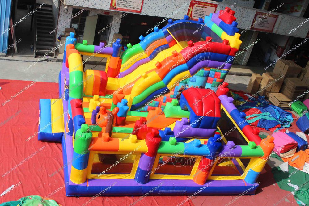 Lego Inflatable Playground - Channal Inflatables