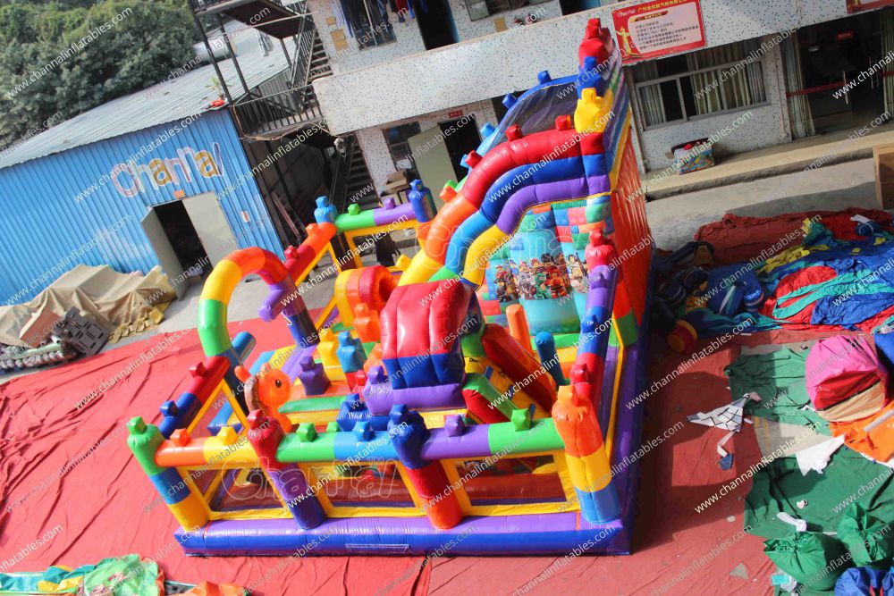 Lego Inflatable Playground - Channal Inflatables