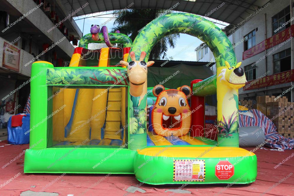 Animal Inflatable Playground - Channal Inflatables
