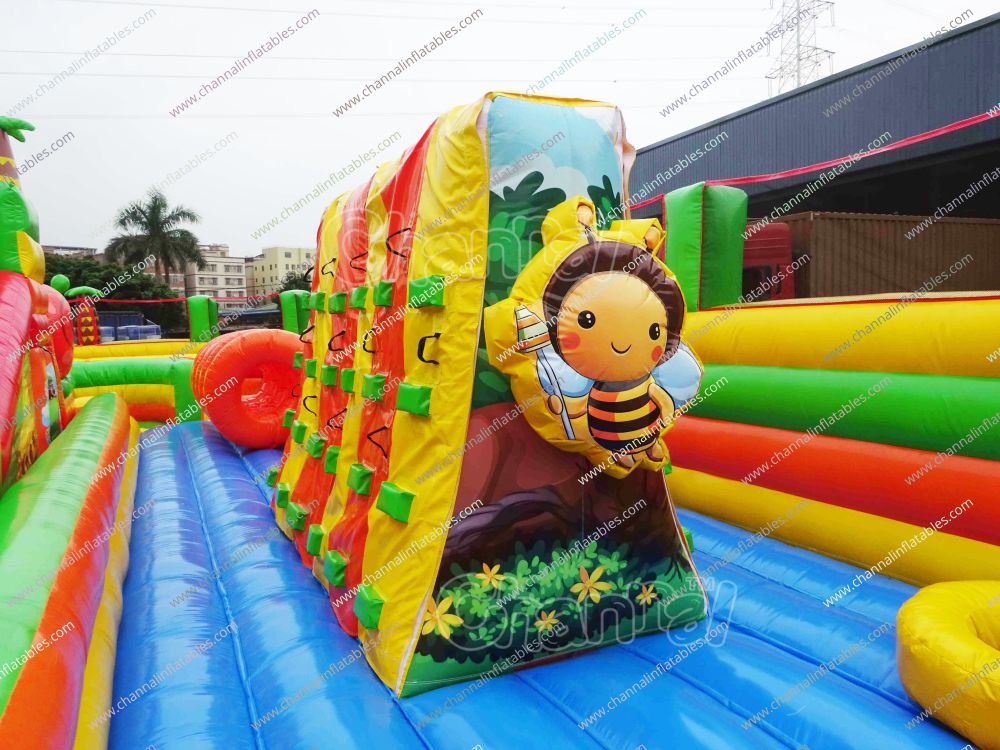 Forest Inflatable Obstacle Course Playground - Channal Inflatables