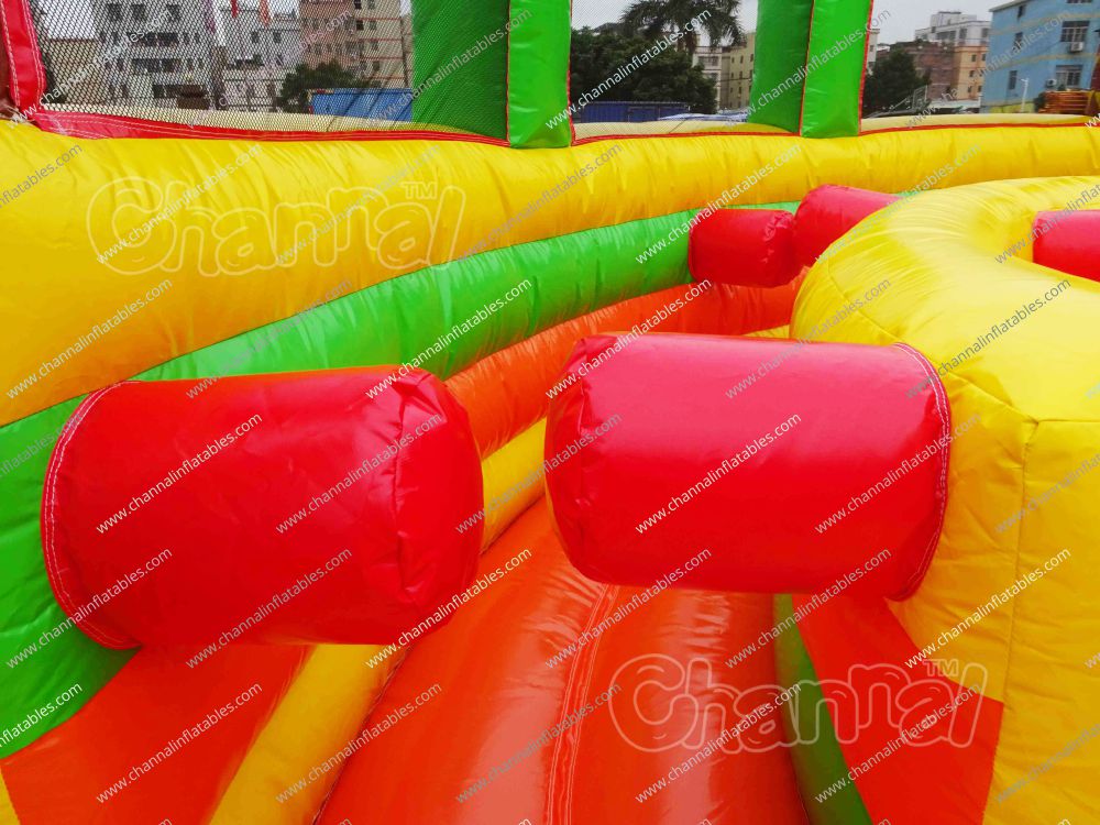 Forest Inflatable Obstacle Course Playground - Channal Inflatables