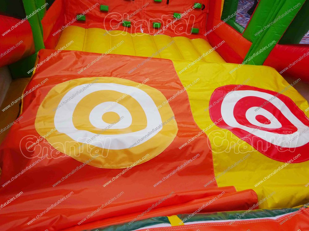 Forest Inflatable Obstacle Course Playground - Channal Inflatables