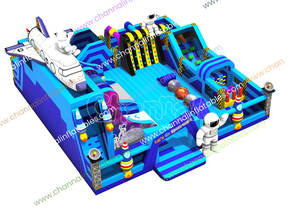 Large Outer Space Inflatable Playground - Channal Inflatables