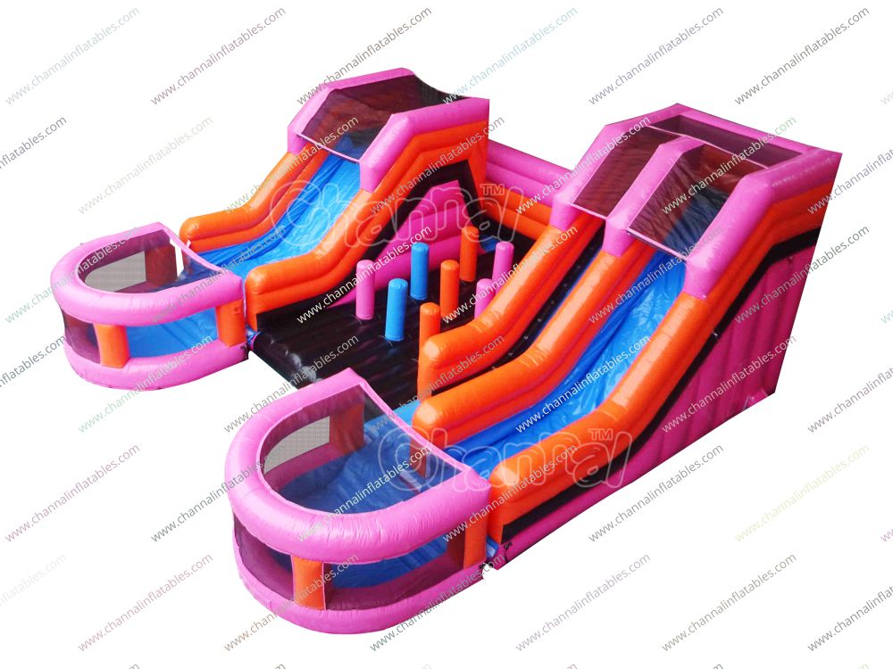 Water Slide Playground - Channal Inflatables