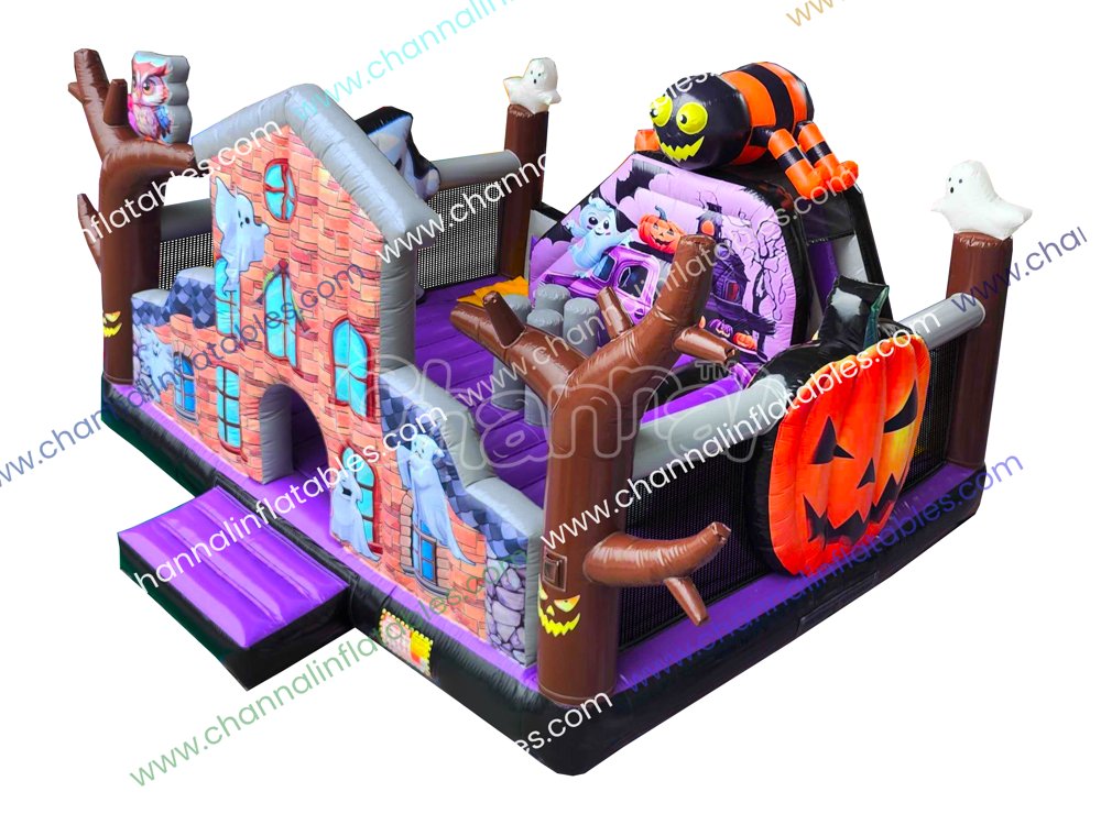 Haunted House Inflatable Playground - Channal Inflatables