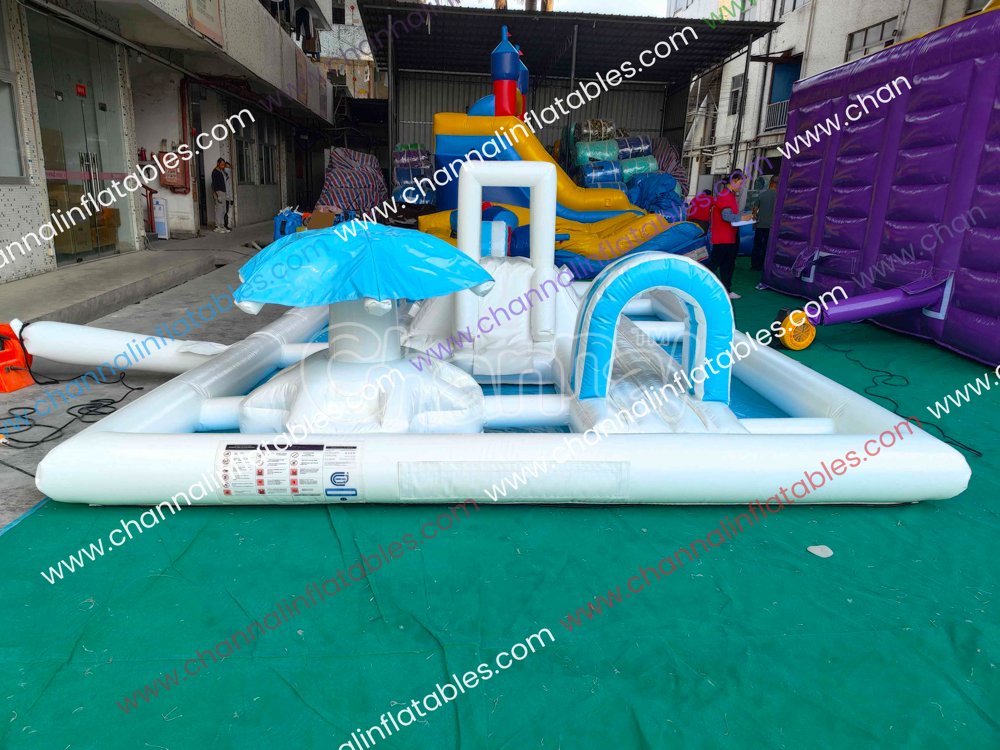 Toddler Splash Playland - Channal Inflatables