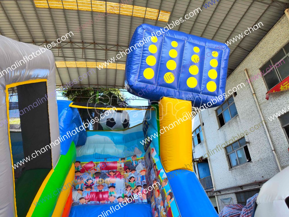 Football Competition Inflatable Playground - Channal Inflatables