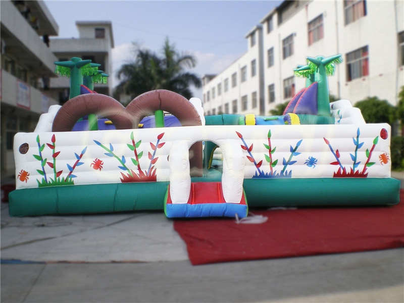 Plants And Bugs Inflatable Interactive Game - Channal Inflatables