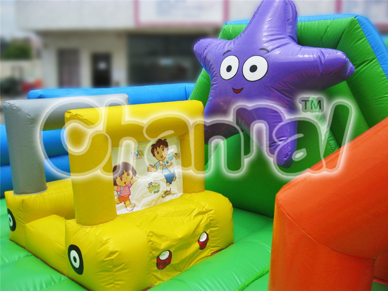 Dora Toddler Game Inflatable Play Field - Channal Inflatables