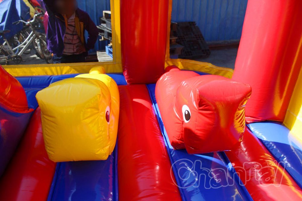 Inflatable Obstacle Bouncy Interactive Game - Channal Inflatables