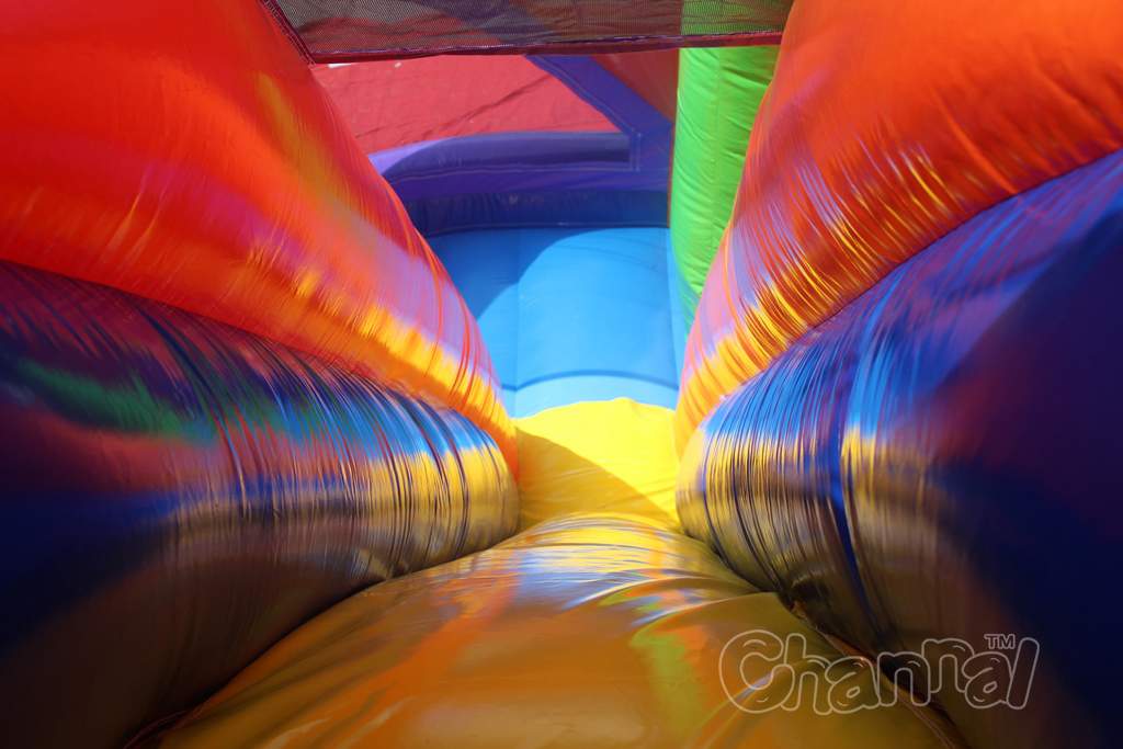 Inflatable Wacky Obstacle Course Playground - Channal Inflatables