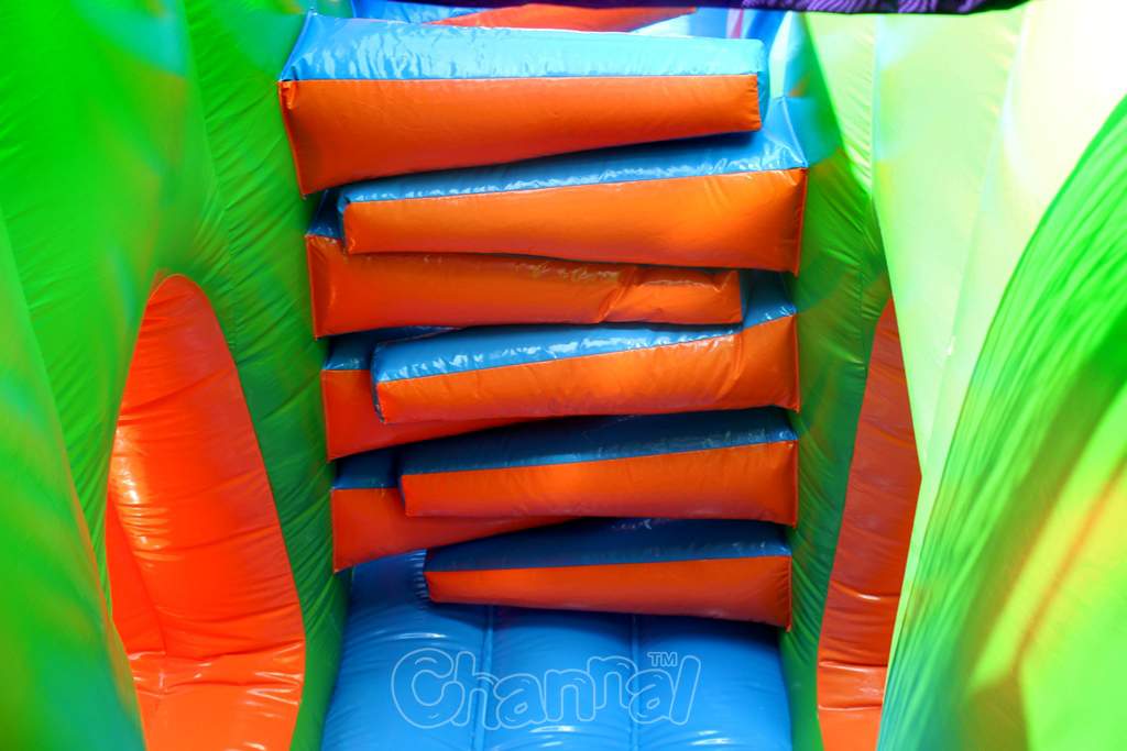 Inflatable Wacky Obstacle Course Playground - Channal Inflatables