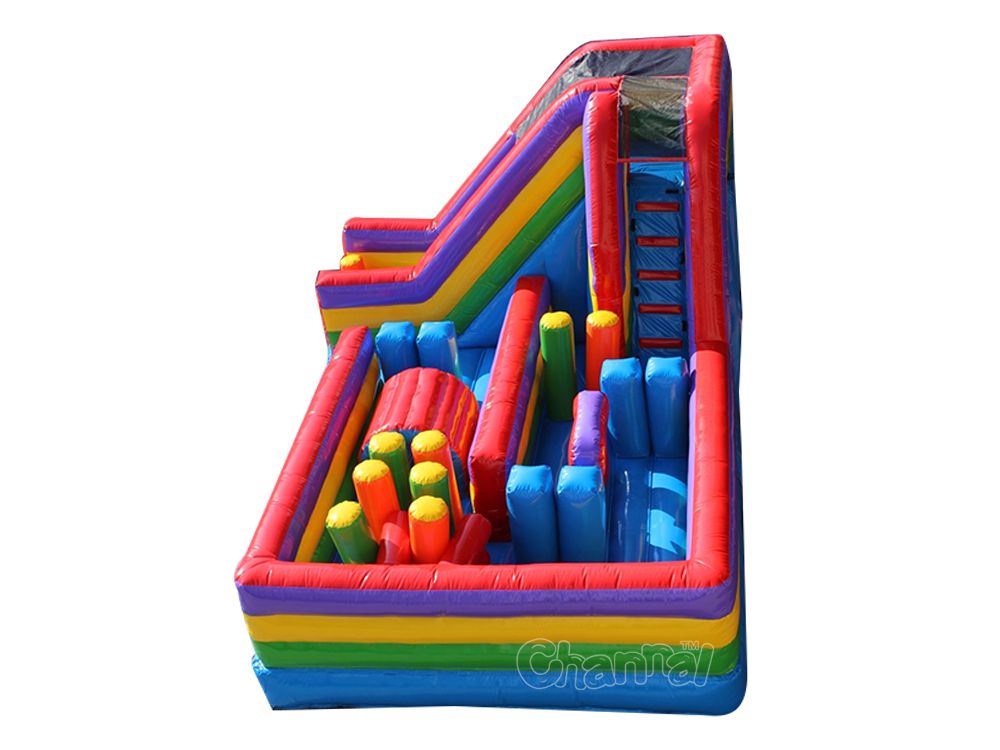 Inflatable Obstacle Game Playground - Channal Inflatables