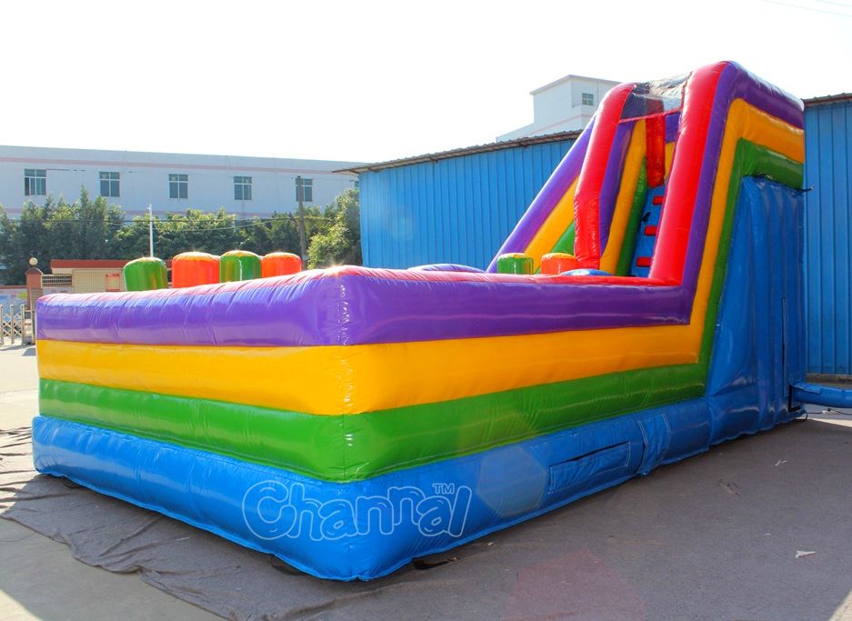 Inflatable Obstacle Game Playground - Channal Inflatables