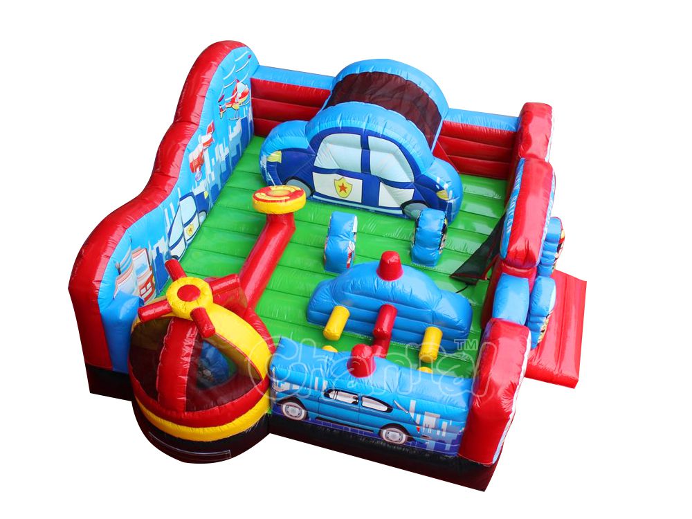 Rescue Squad Inflatable Toddler Playground - Channal Inflatables