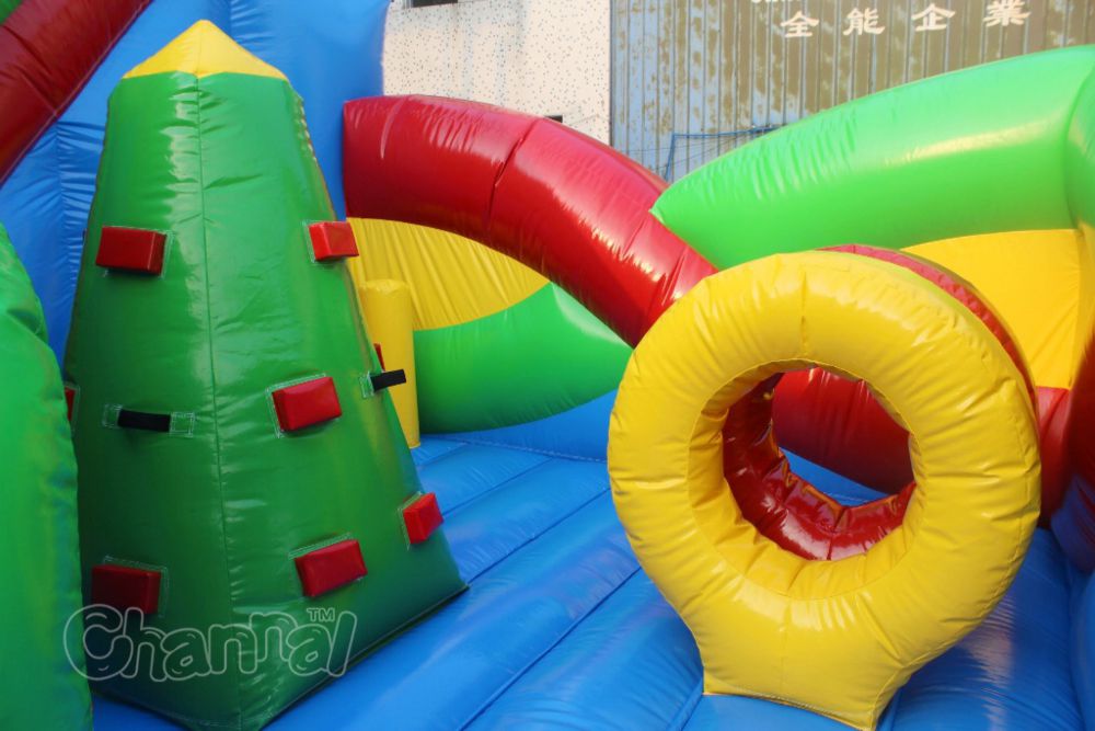 Inflatable Interactive Playground For Kids - Channal Inflatables