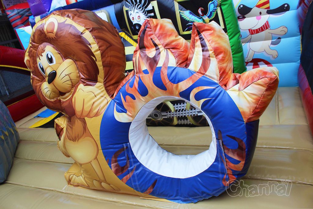 Circus Big Top Inflatable Playground - Channal Inflatables