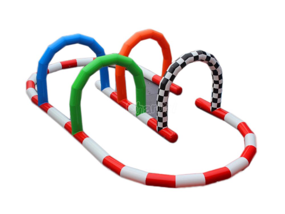 Human Hamster Ball Race Track - Channal Inflatables