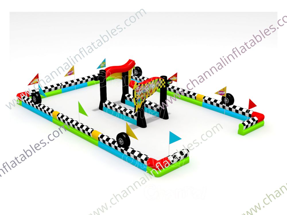 Square Race Track - Channal Inflatables