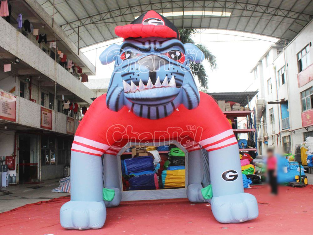 Giant Bulldog Inflatable Tent - Channal Inflatables