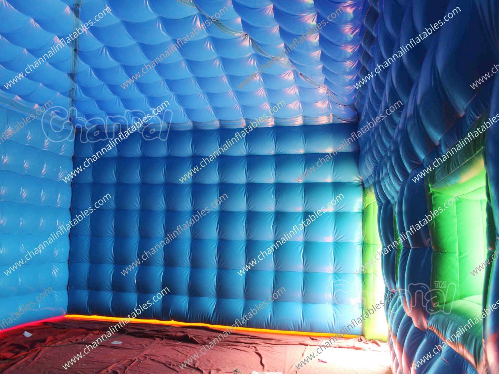 Colorful Inflatable Cube Tent - Channal Inflatables