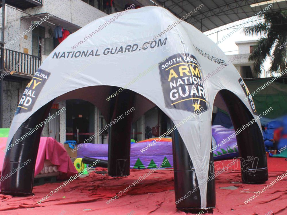 Army National Guard Inflatable Tent - Channal Inflatables