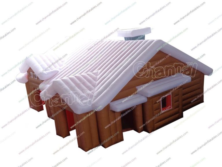 Inflatable Log Cabin - Channal Inflatables
