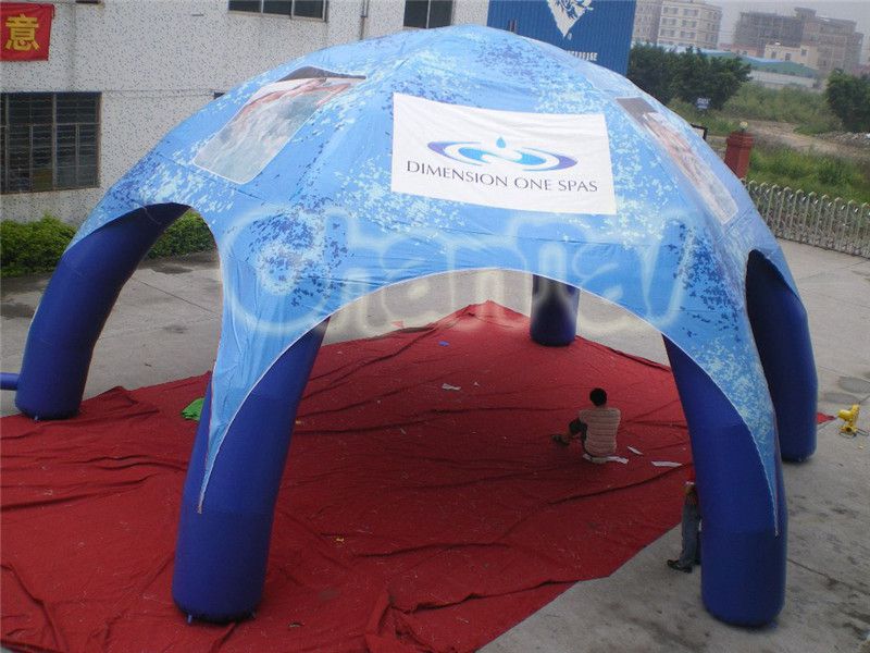 6 Poles Inflatable Tent - Channal Inflatables