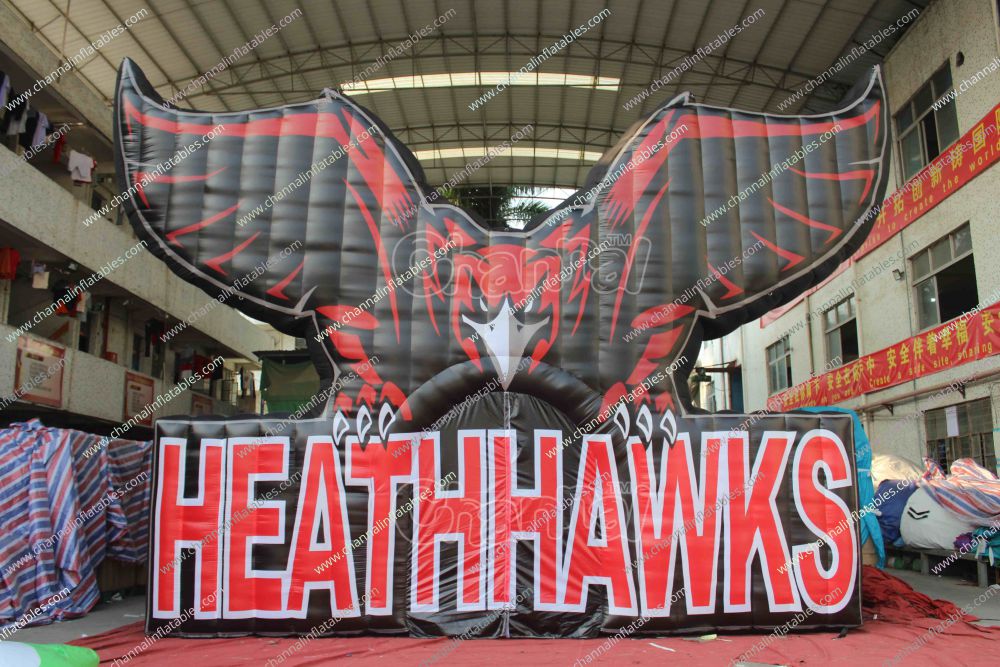Inflatable Hawk Tunnel - Channal Inflatables