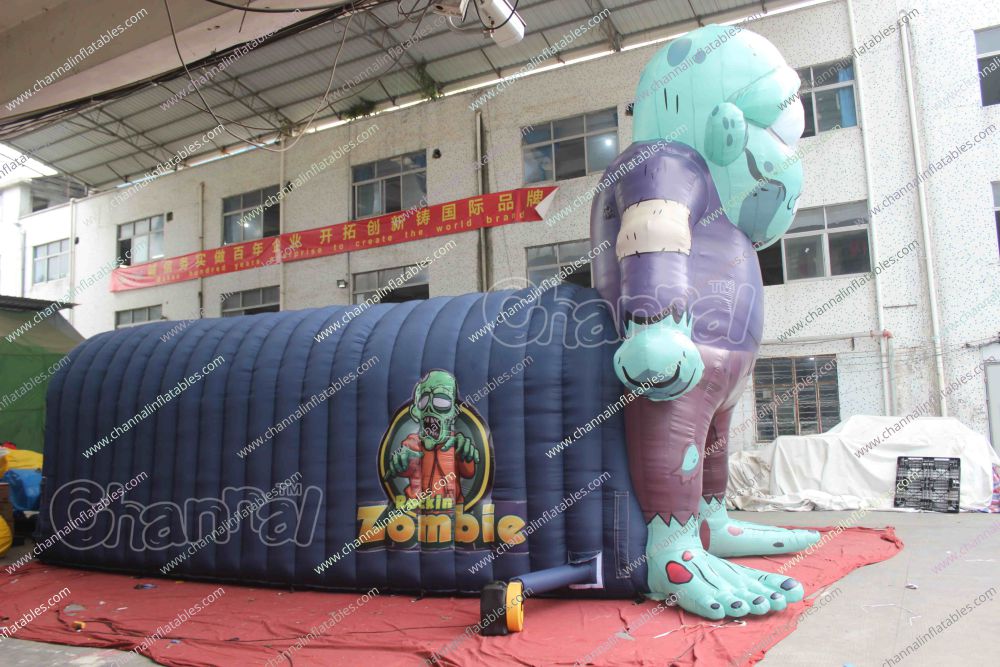 Inflatable Zombie Tunnel - Channal Inflatables