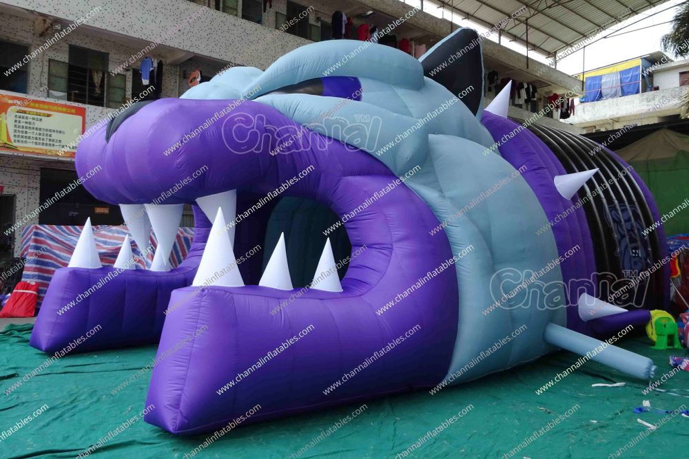 Inflatable Cougar Tunnel - Channal Inflatables