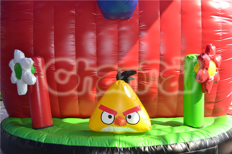 Inflatable Angry Bird Tunnel - Channal Inflatables