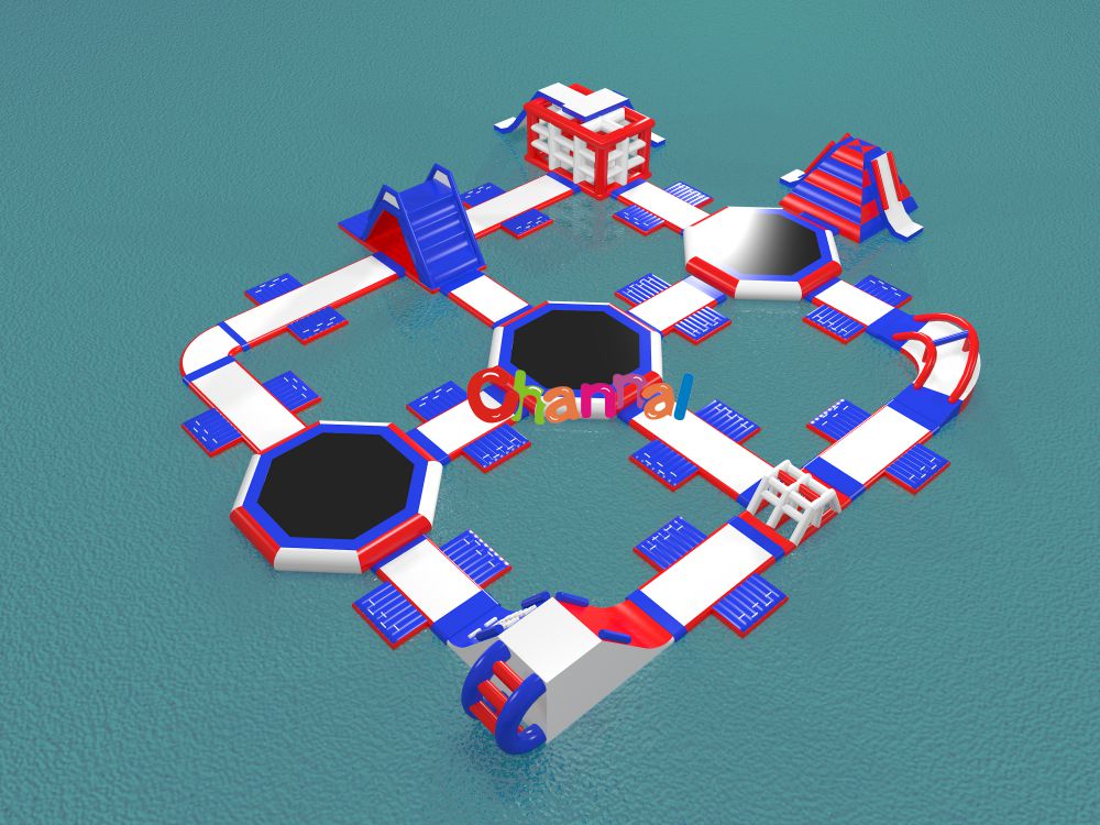 Giant Inflatable Water Playground - Channal Inflatables