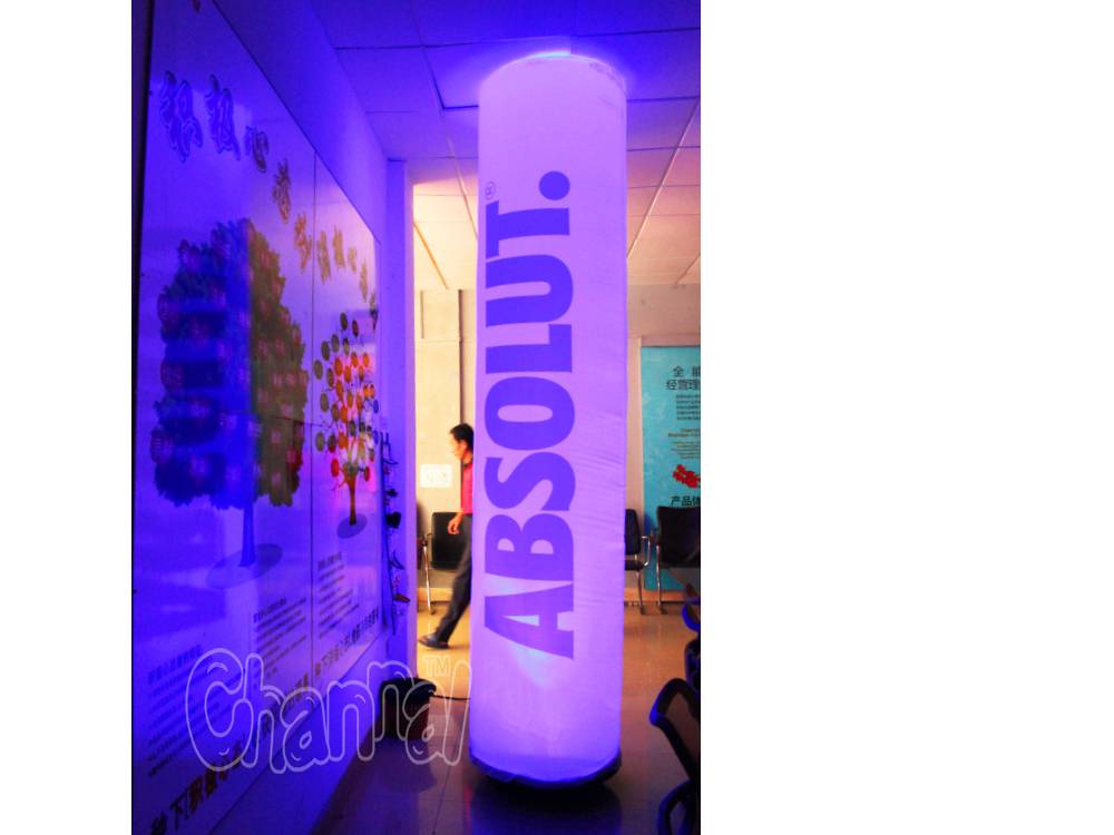 Lighted Inflatable Column - Channal Inflatables