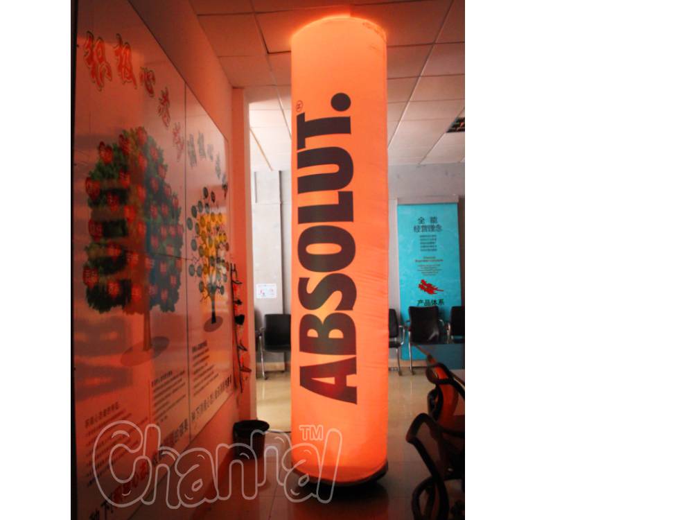 Lighted Inflatable Column - Channal Inflatables