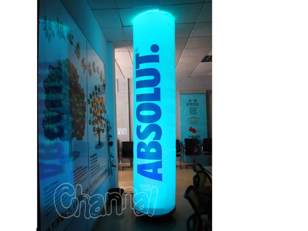 Lighted Inflatable Column - Channal Inflatables