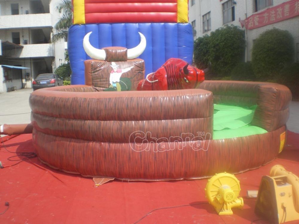 Inflatable Bull Riding Game For Sale - Channal Inflatables