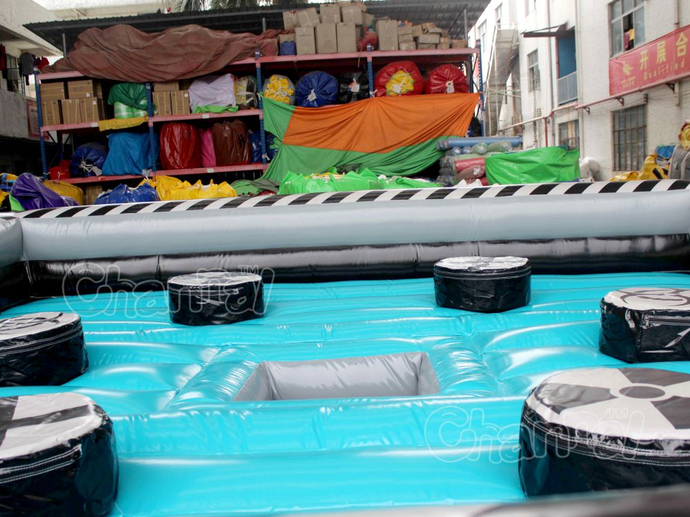 Square Toxic Meltdown Inflatable - Channal Inflatables