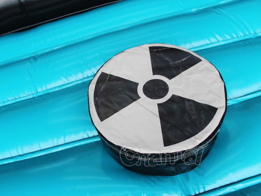 Square Toxic Meltdown Inflatable - Channal Inflatables