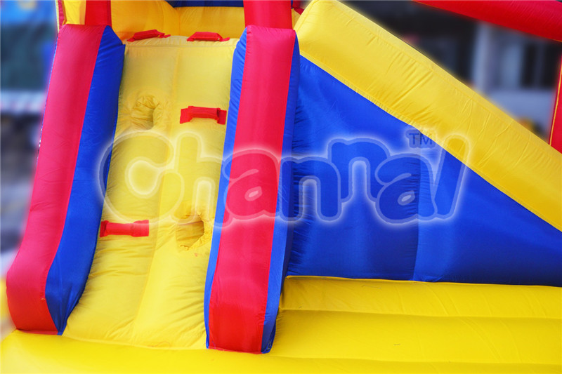 Three Colors Inflatable Nylon Bouncer - Channal Inflatables