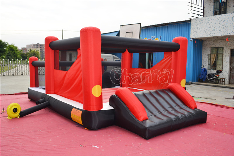 Red Inflatable Nylon Bouncer - Channal Inflatables
