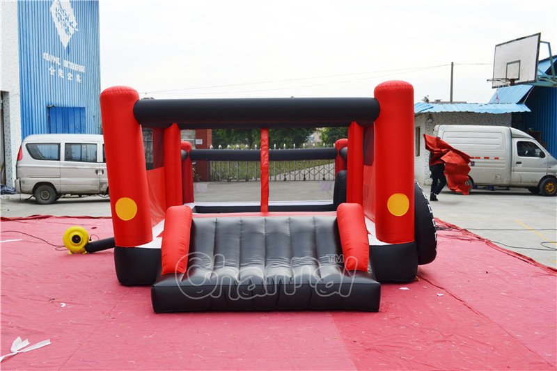 Red Inflatable Nylon Bouncer - Channal Inflatables