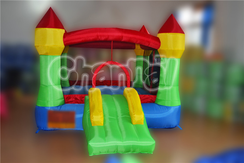 4 Colors Castle Inflatable Nylon Bouncer - Channal Inflatables
