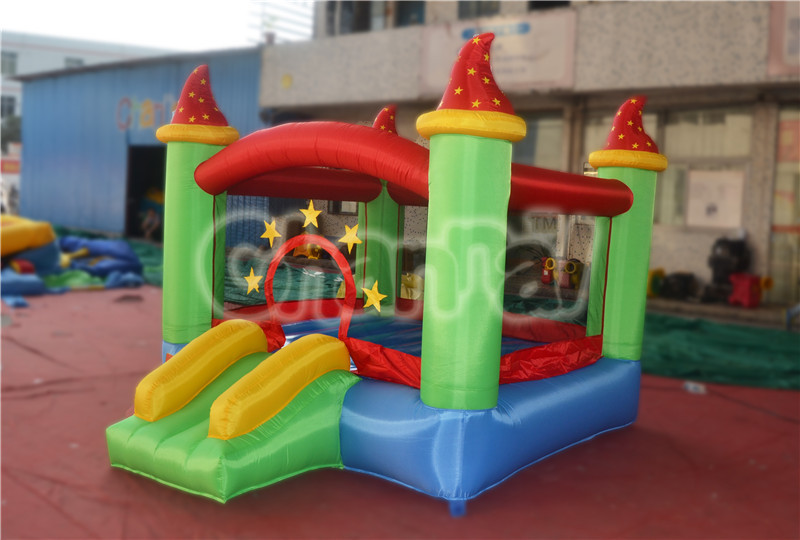 Wizard Hat Castle Inflatable Nylon Bouncer - Channal Inflatables