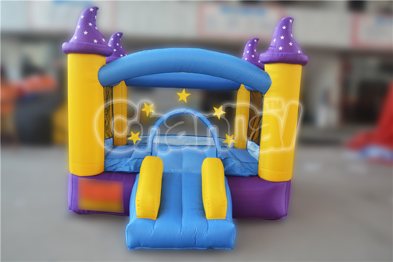 Purple Wizard Hat Inflatable Nylon Bouncer - Channal Inflatables