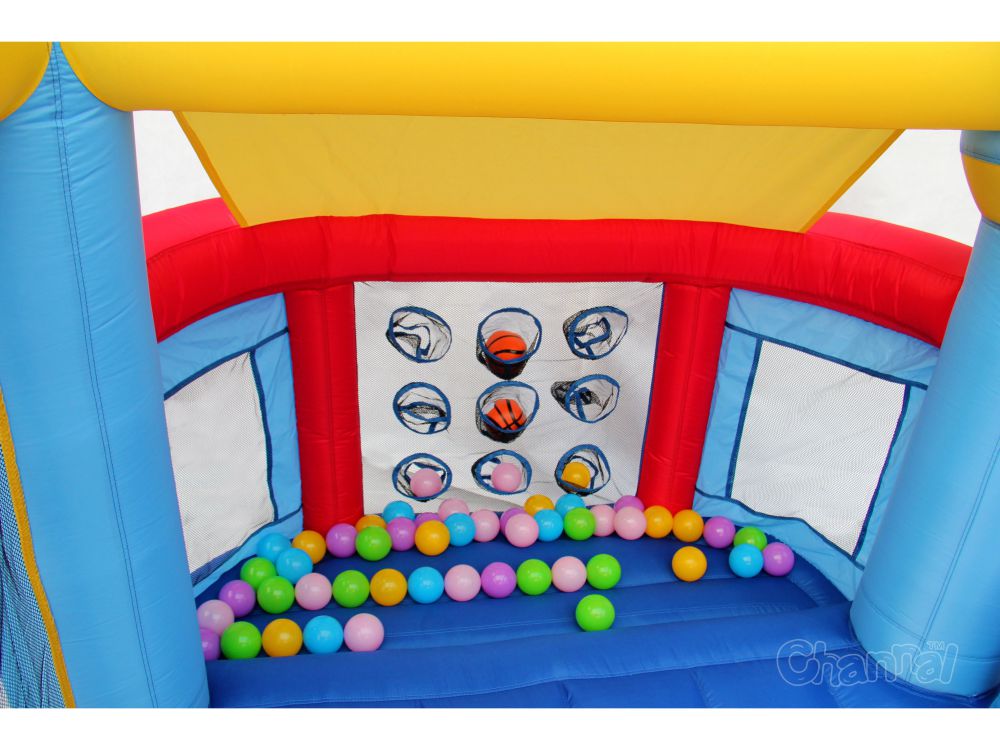 Inflatable Bounce House With Ball Pit - Channal Inflatables